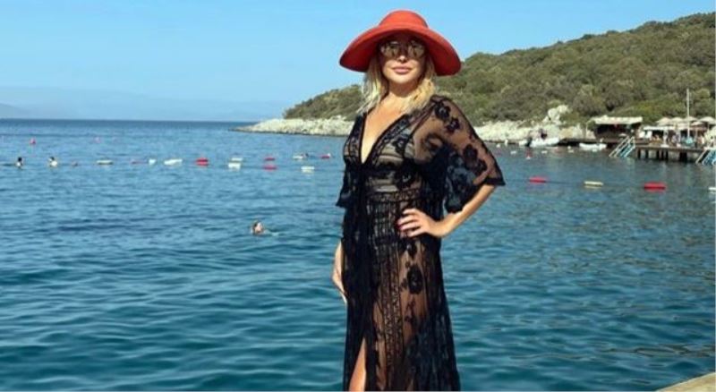 Şebnem Demir'in tatil keyfi